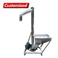 China Stainless Steel Heat Resistant Customizable Screw Auger Feeder for Powder Transportation 40L to 150L for sale