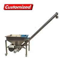 China Stainless Steel Heat Resistant Customizable Screw Auger Feeder for Grain and Powder Transport for sale