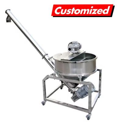China Stainless Steel Heat Resistant Customized Screw Auger Feeder for Powder and Grain Transport 1 Year Warranty for sale