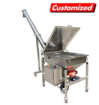 China Full Automatic Stainless Steel Screw Auger Feeder Customizable for Granule and Powder Conveyor 1 Year Warranty for sale