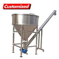China Stainless Steel Adjustable Screw Auger Feeder 5 Ton Capacity for Grain Chemical Industry for sale