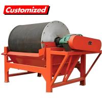 China Fully Automatic Wet Magnetic Separator for Iron Removal - 20-600 Mesh Capacity with 1 Year Warranty for sale