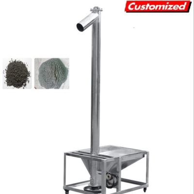 China Stainless Steel Flexible Screw Auger Feeder 1.5m Customizable Heat Resistant Powder Conveyor for sale