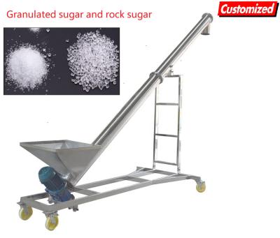 China Stainless Steel Heat Resistant Custom Screw Auger Feeder for Powder Conveyor 1 Year Warranty for sale