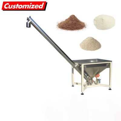 China Stainless Steel Heat Resistant Flexible Screw Auger Feeder for Custom Powder Conveyor System for sale