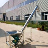 China Stainless Steel Heat Resistant Flexible Screw Conveyor for Powder Grain Transport Customizable for sale
