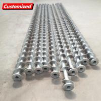 China High Speed Insulated Jacketed Fully Threaded Auger Screw for Screw Conveyor Systems for sale
