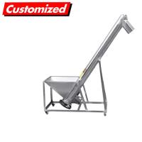 China Stainless Steel Heat Resistant Flexible Screw Auger Feeder for Customizable Powder Conveyor System 1 Year Warranty for sale
