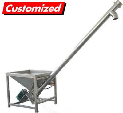 China Stainless Steel Flexible Screw Auger Feeder 2m Customizable Heat Resistant Conveyor for Powder for sale