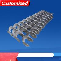 China Custom Stainless Steel Heat Resistant Shaftless Screw Conveyor 220V 380V for Industrial Mining for sale