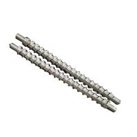 China OEM Custom Shaftless Spiral Screw Auger Conveyor - 100°C Temperature, 45° Incline, Carbon Steel Construction for sale