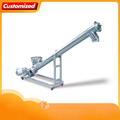 China Customized Stainless Steel Heat Resistant Screw Auger Feeder for Powder Conveying 1 Year Warranty for sale