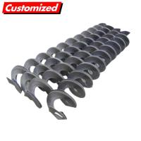China Shaftless Screw Conveyor 220V 380V Heat Resistant Custom Auger for Industrial Material Handling for sale