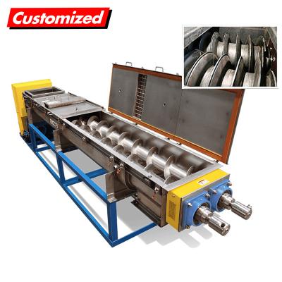 China Food Grade 304/316L Stainless Steel Thermal Screw Conveyor with 1 Year Warranty and Custom Sizes for sale