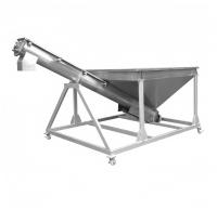 China Stainless Steel Automatic Screw Auger Feeder PLC Control Granular Material 70-150 t/h for sale