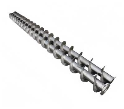 China Continuous Cold Rolled Spiral Conveyor Auger Screw High Tensile Strength Customizable Size Carbon Steel for sale