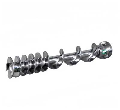 China SS304 Stainless Steel Auger Screw for Meat Grinder Mirror Polished Custom OEM 100mm for sale