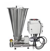 China PLC Controlled Twin Screw Auger Feeder 3-30 L/h Loss in Weight Feeder for Powder and Granules for sale