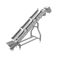 China Custom Stainless Steel Spiral Conveyor 1m to 10m Adjustable Speed for Food Processing for sale