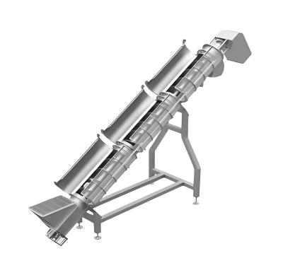 China Custom Stainless Steel Spiral Conveyor 1m to 10m Adjustable Speed for Food Processing for sale
