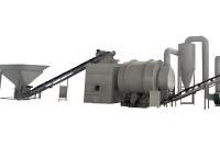 China Industrial Screw Conveyor Sand Dryer 220-480V Fully Automatic Bulk Material Drying Equipment for sale