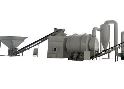 China Industrial Screw Conveyor Sand Dryer 220-480V Fully Automatic Bulk Material Drying Equipment for sale