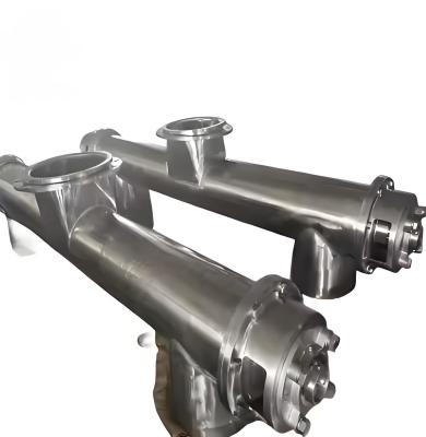 China Stainless Steel Pneumatic Vacuum Screw Auger Conveyor 5-50m³/h for PVC Powder for sale