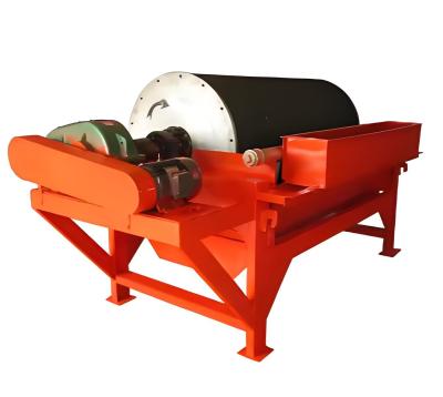 China Drum Type Permanent Magnet Magnetic Separator for Copper Ore Processing with High Efficiency and Adjustable Field Strength for sale