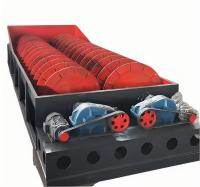 China Wear-Resistant Double-Helix Screw Auger Conveyor 20-50 TPH for Ore Processing for sale