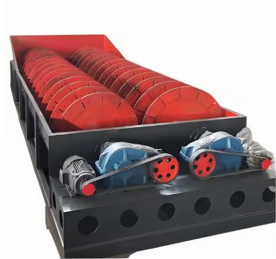 China Wear-Resistant Double-Helix Screw Auger Conveyor 20-50 TPH for Ore Processing for sale