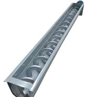 China Carbon Steel Shaftless Screw Conveyor Customizable Length for Industrial Material Handling for sale