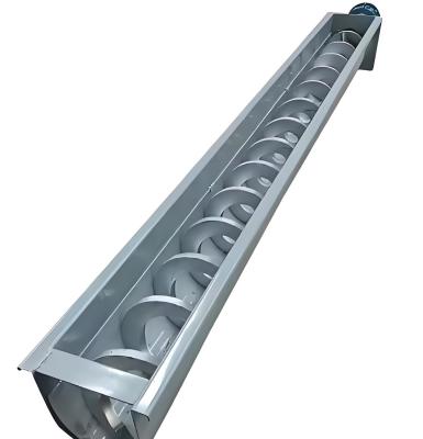 China Carbon Steel Shaftless Screw Conveyor Customizable Length for Industrial Material Handling for sale