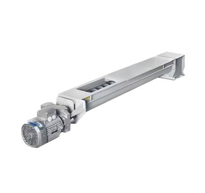 China SS316 Stainless Steel No-Axis Screw Conveyor for Dyeing Wastewater Treatment 80°C for sale