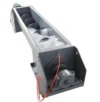 China Heated Spiral Conveyor for Grain-Resistant Hot Cement with 45° Inclination and Customizable Capacity for sale