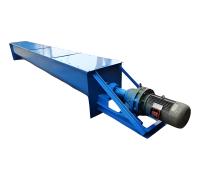 China High-Temperature Stainless Steel U-Trough Auger Conveyor Heavy Duty 10m Flexible Feeding Discharging Agricultural Industrial for sale