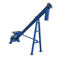 China U-Shaped Spiral Conveyor with Heating for Animal Feed Adjustable Speed Screw Auger Feeder 80°C for sale