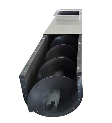 China Stainless Steel U-Shaped Screw Auger Conveyor Adjustable Speed Heavy Duty Industrial Material Handling for sale