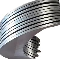China Customizable Segmented Welding Spiral Blade for U-Shape Auger Conveyor 100mm for sale