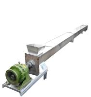 China U-shaped Screw Feeder Conveyor 0.4kW-22kW Adjustable Speed PLC Control for Industrial Material Handling for sale