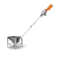 China Flexible PPR Hose Screw Auger Feeder 2.2kw 90mm Dust-Free Powder Conveyor for sale