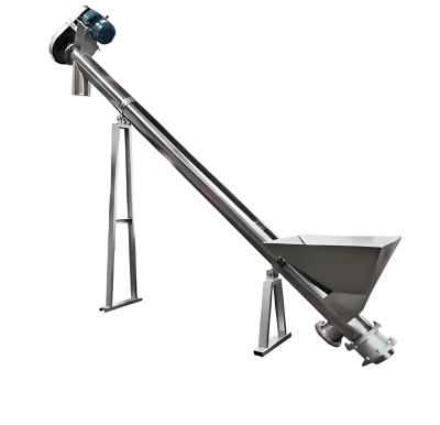 China Flexible Spiral Conveyor 0.1-100 t/h Automatic Feed Elevator for Grain and Powder for sale
