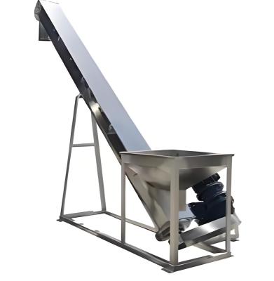 China Stainless Steel U-Type Automatic Feeder Spiral Conveyor 304 for Chemical Powders for sale