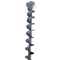 China Customized 304 Stainless Steel Spiral Conveyor Shaft 10mm-1500mm Diameter 200mm-10000mm Length for sale
