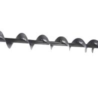 China Customized 304 Stainless Steel Spiral Conveyor Shaft 10mm-1500mm Diameter 200mm-10000mm Length for sale