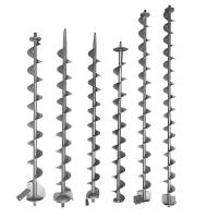 China Customized 304 Stainless Steel Spiral Conveyor Shaft 10mm-1500mm Diameter 200mm-10000mm Length for sale