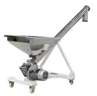 China Stainless Steel U-Shape Screw Feeder Conveyor 150mm Diameter Adjustable Angle for Industrial Material Handling for sale