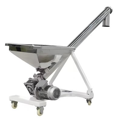 China Stainless Steel U-Shape Screw Feeder Conveyor 150mm Diameter Adjustable Angle for Industrial Material Handling for sale