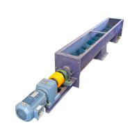 China Customizable Stainless Steel Screw Auger Conveyor Adjustable Speed Bulk Material Handling for sale