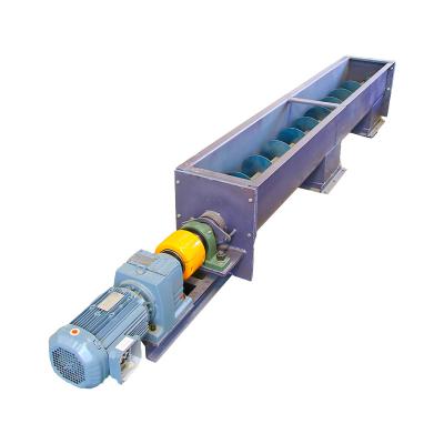China Customizable Stainless Steel Screw Auger Conveyor Adjustable Speed Bulk Material Handling for sale