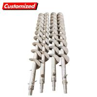 China Stainless Steel Heat Resistant Customized Auger Screw Helical Flight 220V 380V 415V for sale
